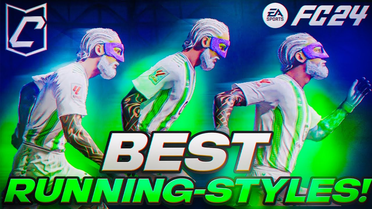BEST RUNNING STYLES for PRO CLUBS! EAFC 24 - YouTube