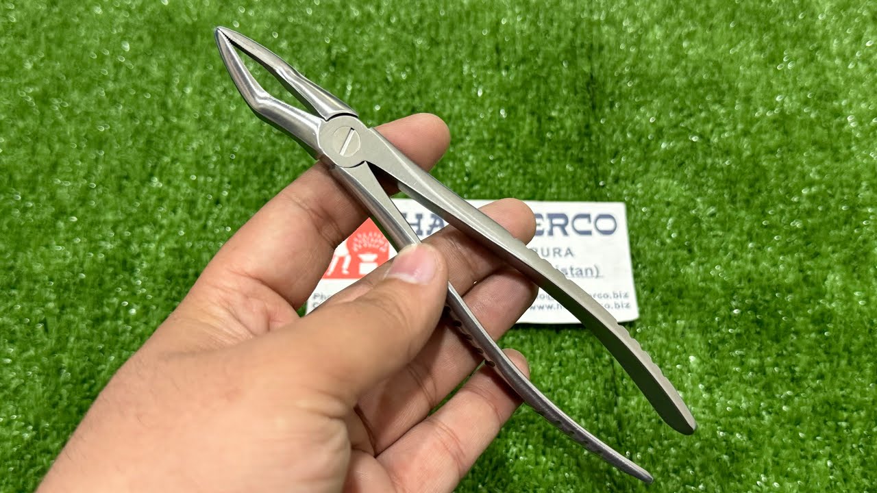 Tooth Extraction Forceps Fig-51 Upper Roots Molars Oral Surgery - YouTube