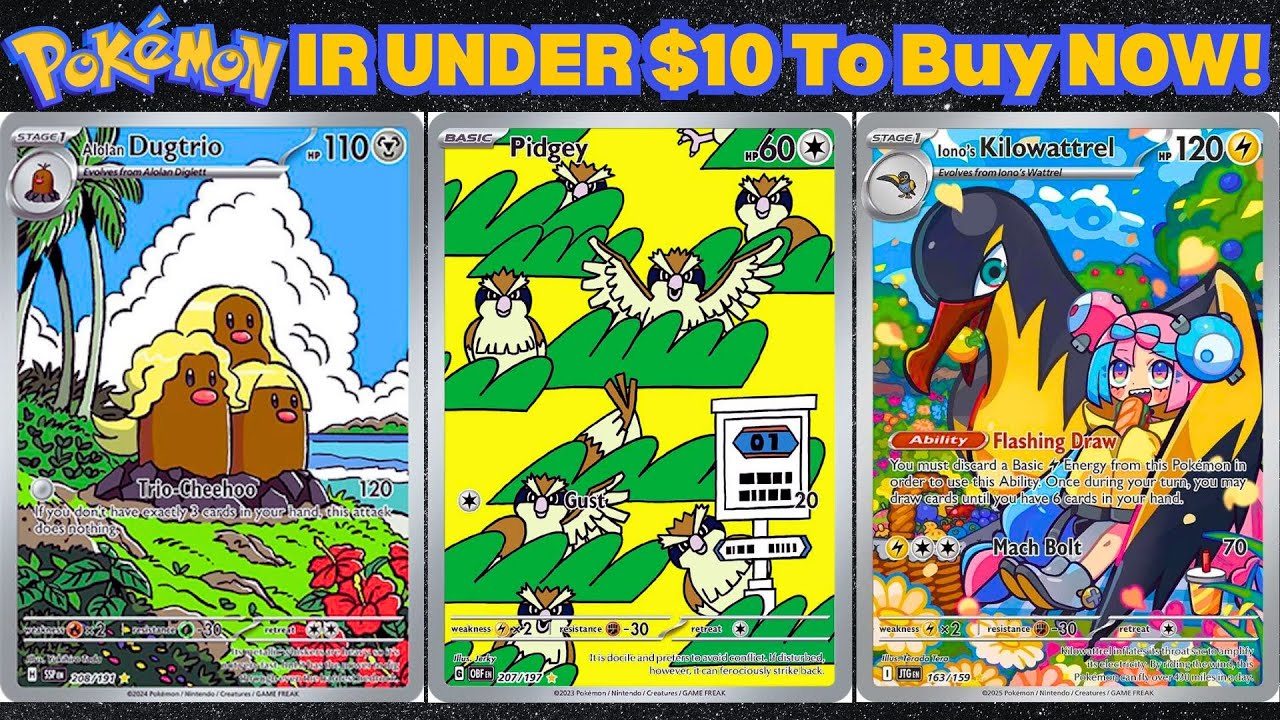 Best Cheap Pokemon Cards To Collect Before 2026! - YouTube