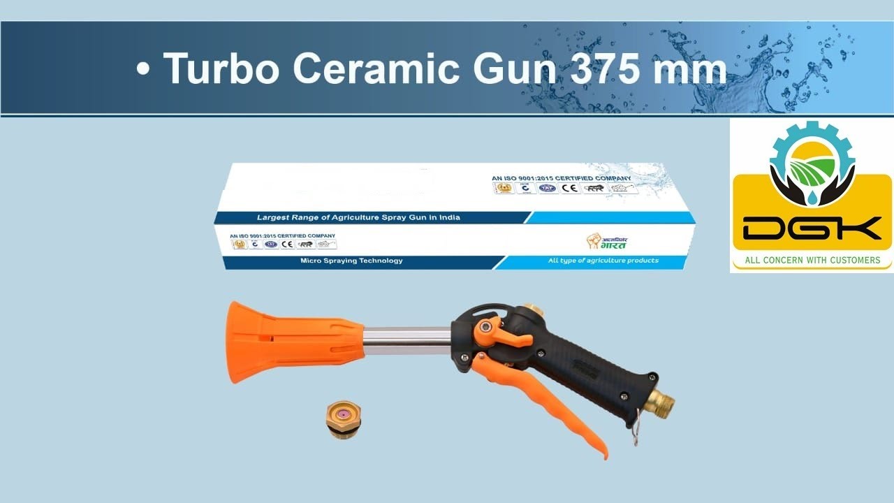 DGK Hydra Gun for use in agriculture to save your pesticide upto 33% ...