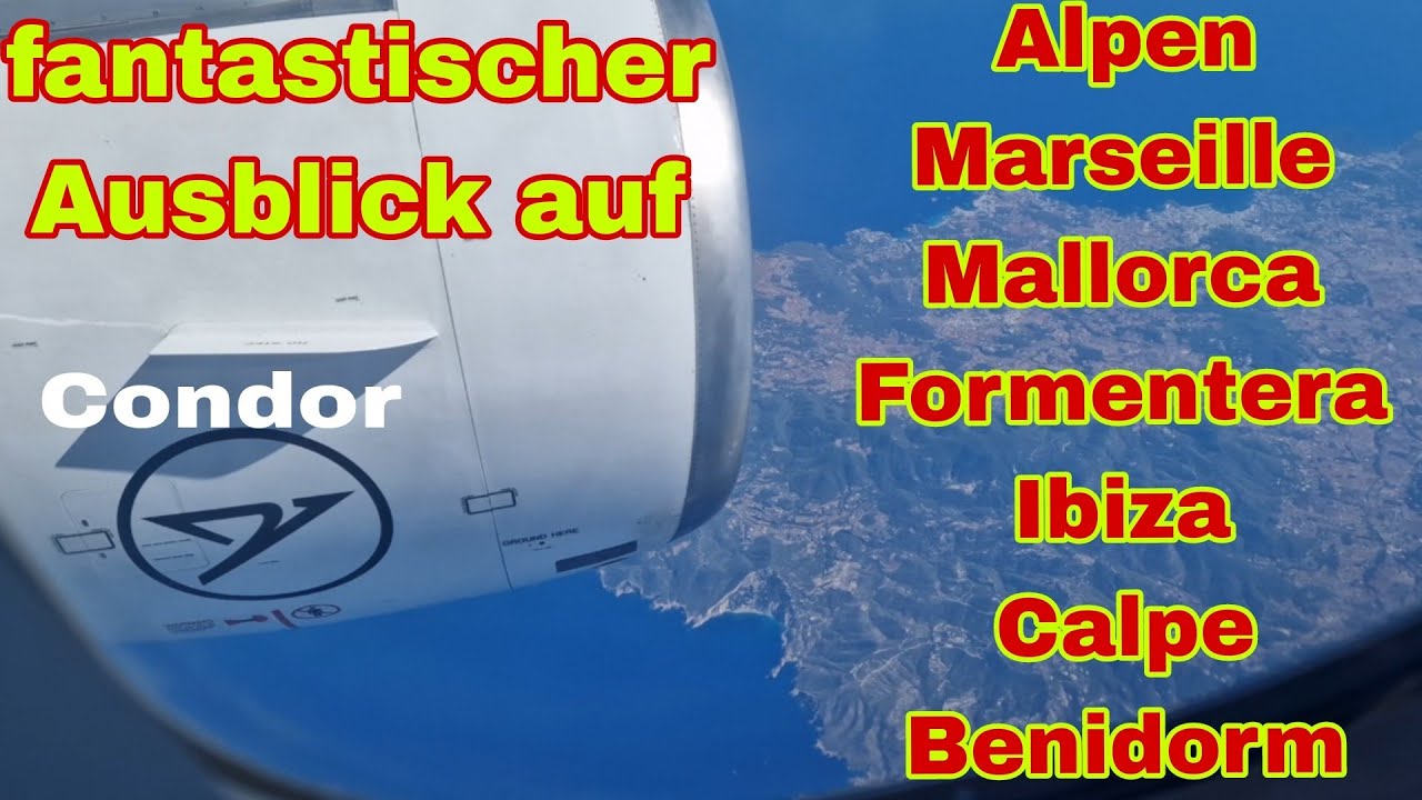 Flug Mallorca 2023 Ibiza Formentera Moraira Calpe Benidorm Alicante ...