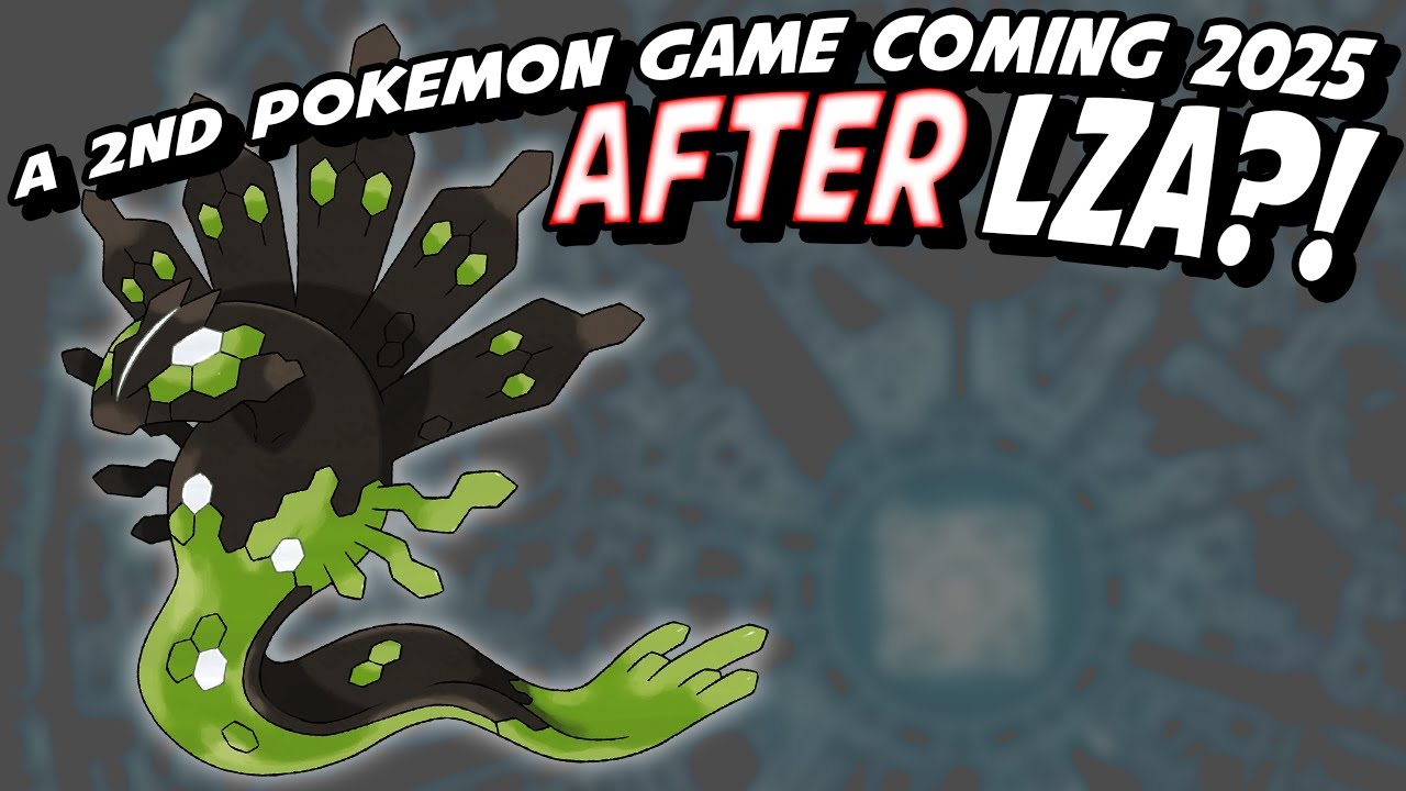 NEW YEARS LEAKS: Another Pokemon game in 2025 AFTER Legends ZA!! Switch ...