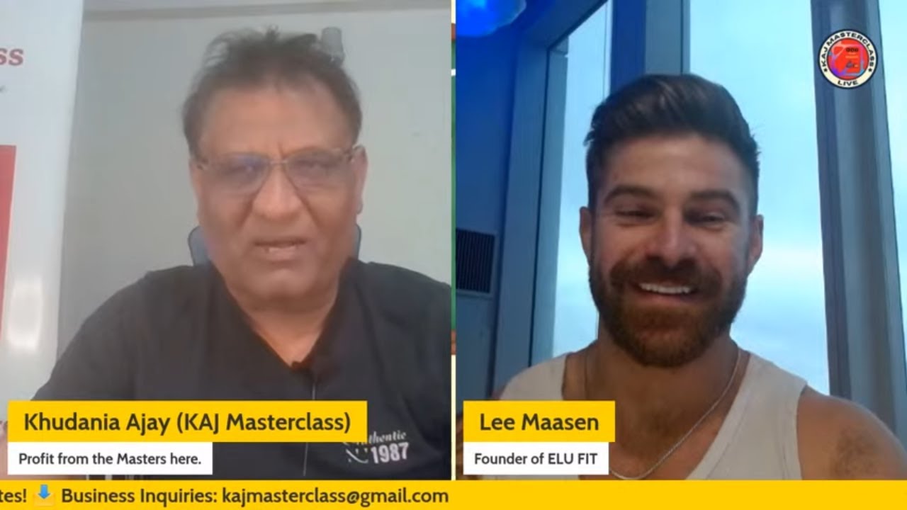 How To Overcome Self-Sabotage | Lee Maasen | KAJ Masterclass LIVE - YouTube