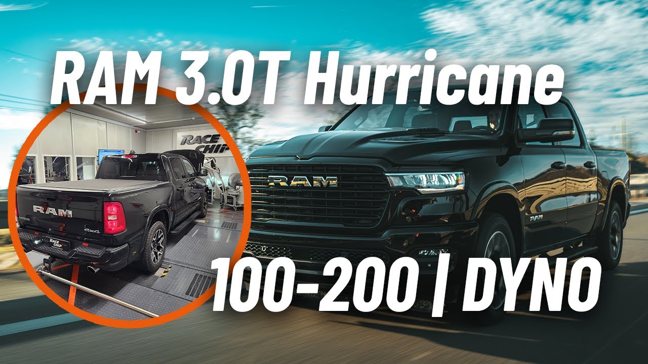 RAM 1500 DT 3.0 SO Hurricane 420HP Test & Review | 100-200 | Dyno ...