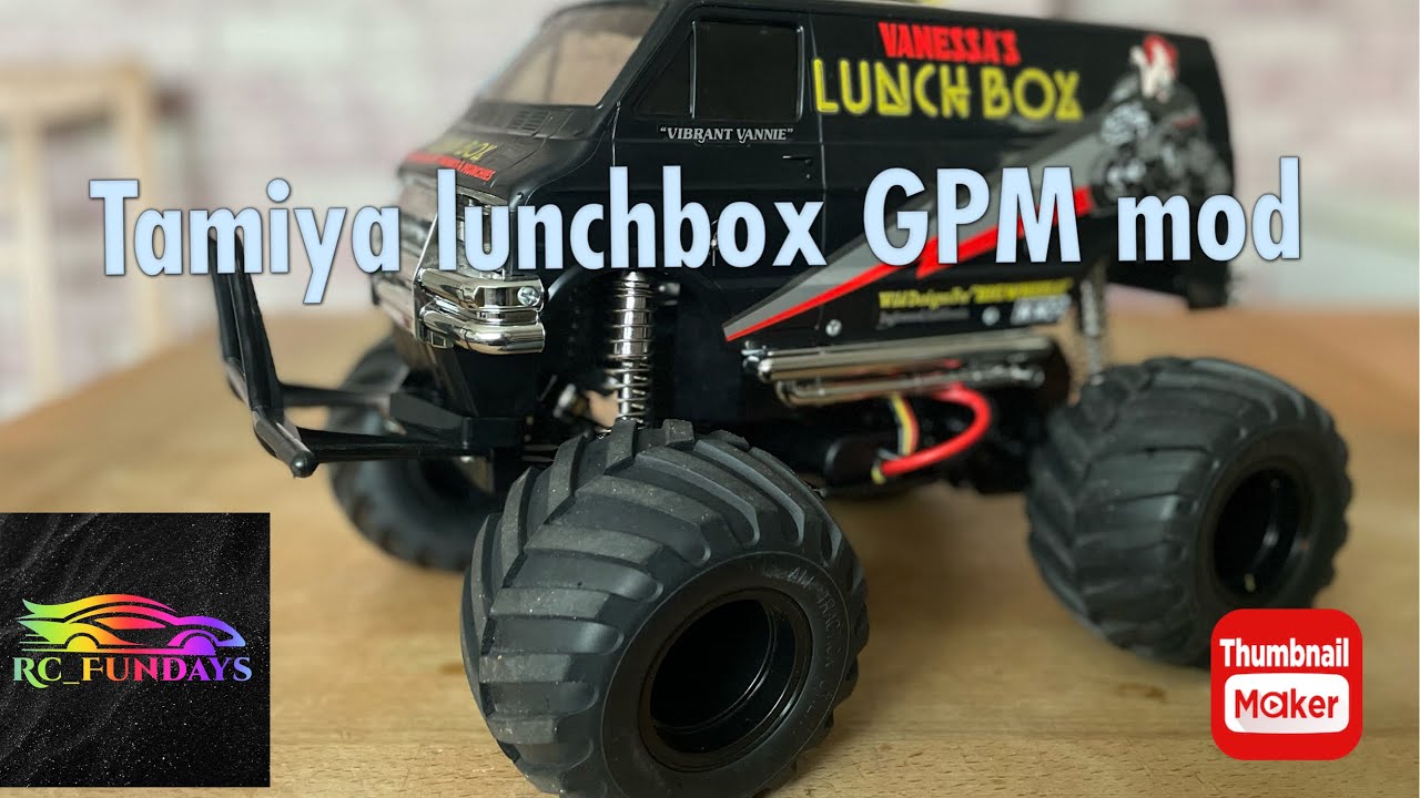 Tamiya lunchbox GPM mod - YouTube