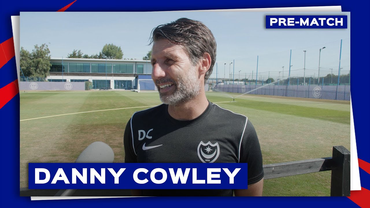 Danny Cowley pre-match | Cardiff City vs Pompey - YouTube