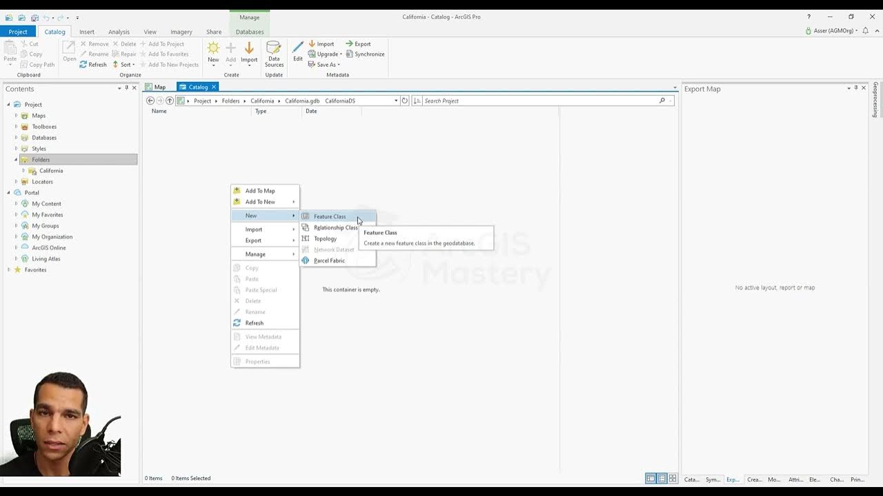 Arcgis Pro Create Feature Class Youtube