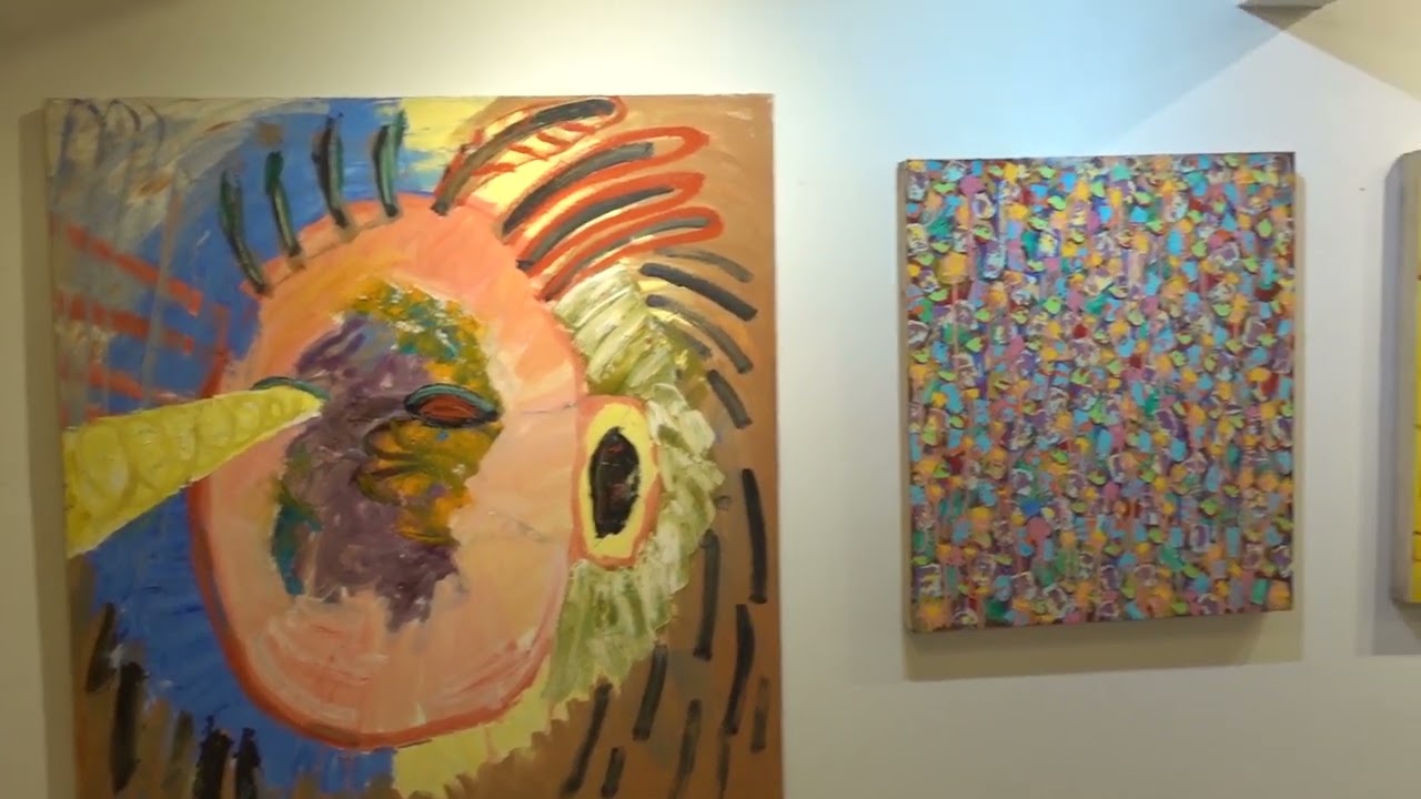 Richard Mock at THE WALL GALLERY Urs Fischer at GAGOSIAN GALLERY - YouTube