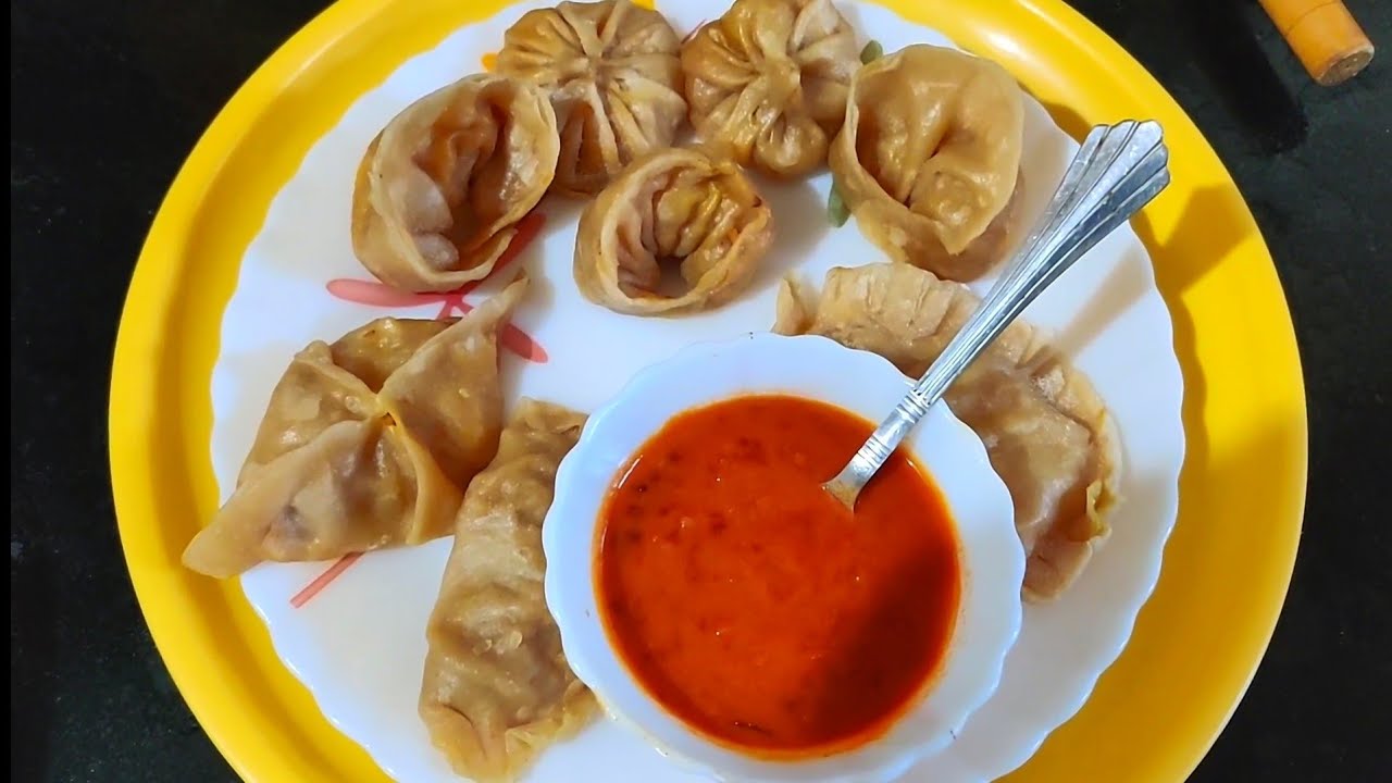Steamed Veg Momos With Atta/Wheat Flour - YouTube