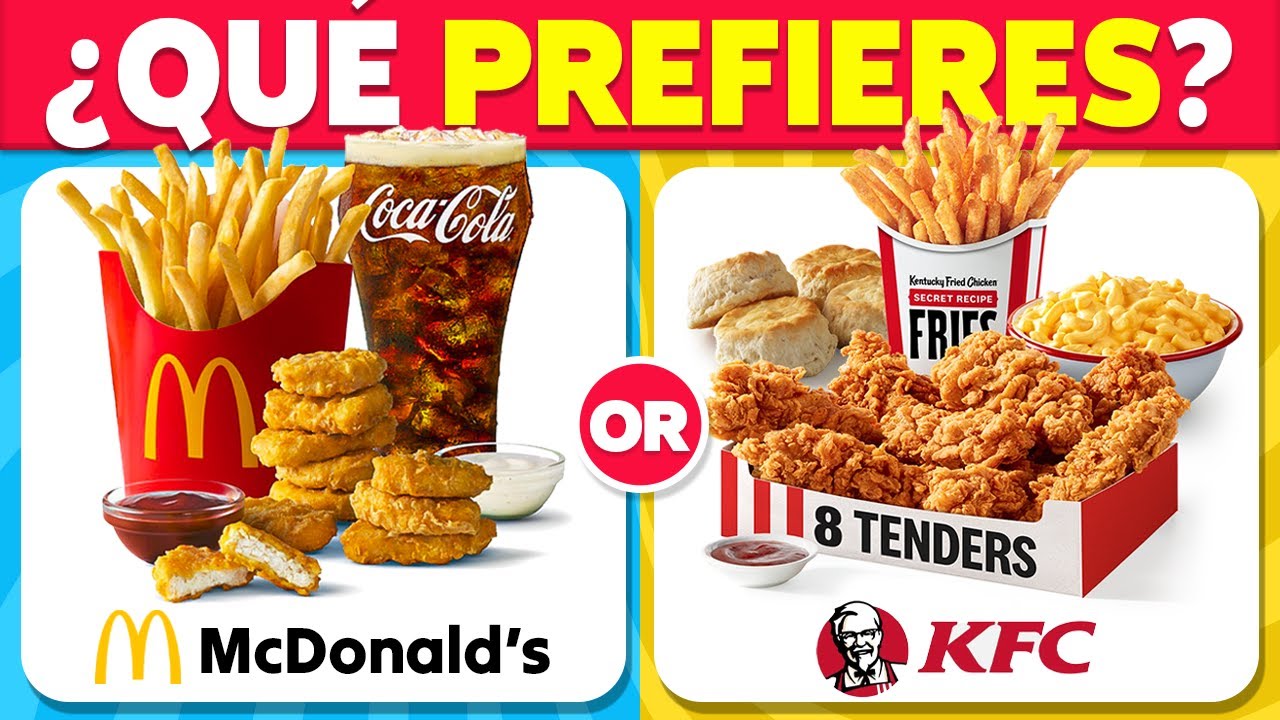 ¿Qué Prefieres? Edición Snacks y Comida Chatarra 🍔🍟 | Quiz de Comida ...