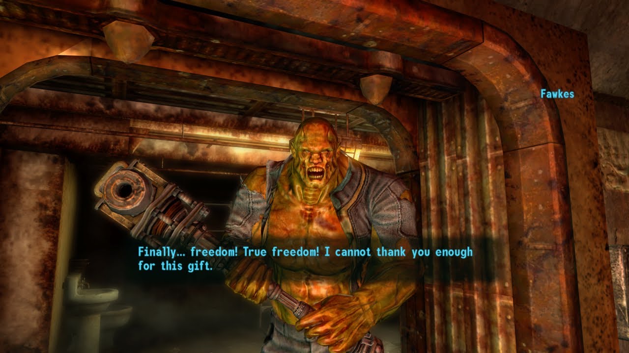 Fallout 3: Fawkes & the G.E.C.K #fallout3 #xbox360 - YouTube