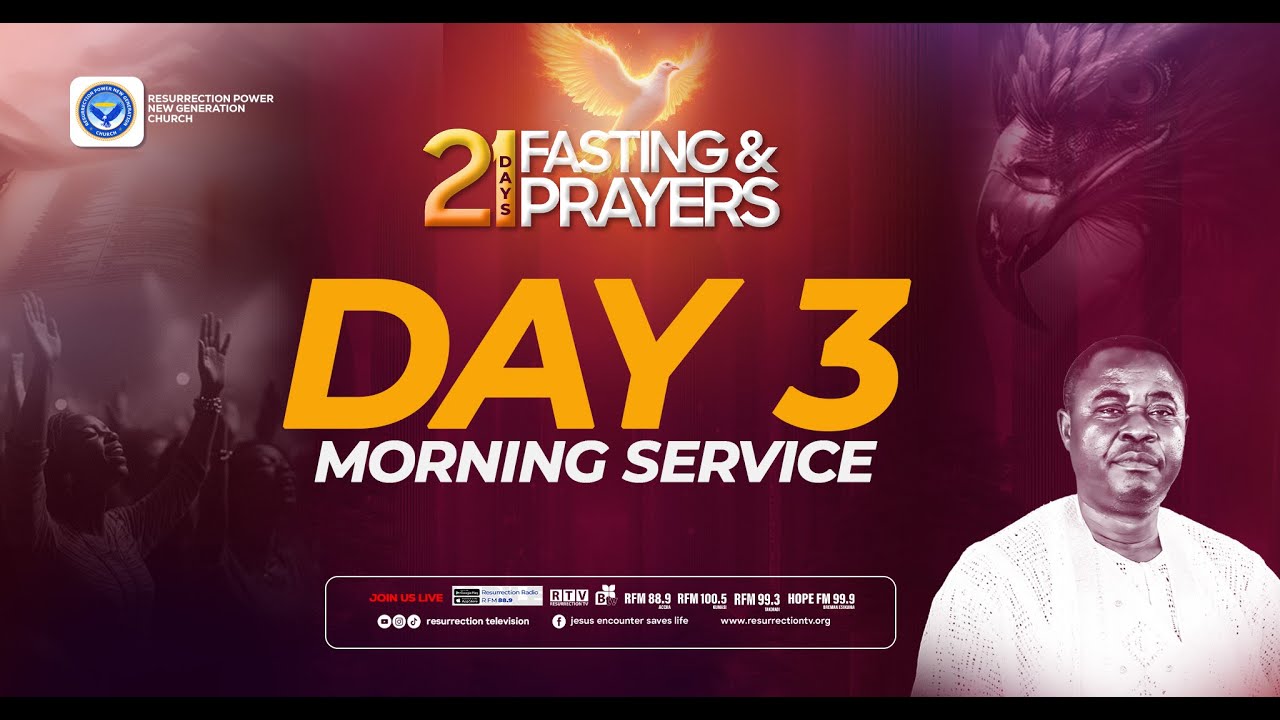 21 DAYS PRAYER ND FASTING DAY 3 MORNING SESSION (07/01/2026) - YouTube