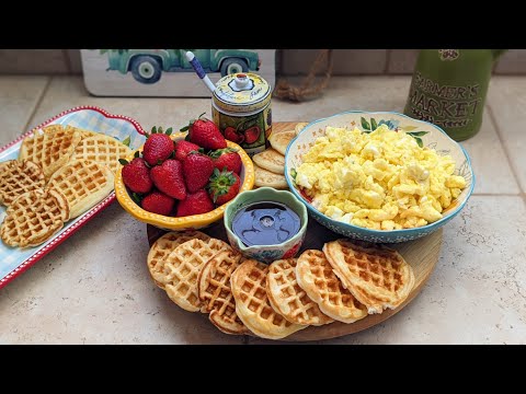 Saxarlik Menyusi | Рамазон | Ramadan Recipes | Belgian Waffle Recipe
