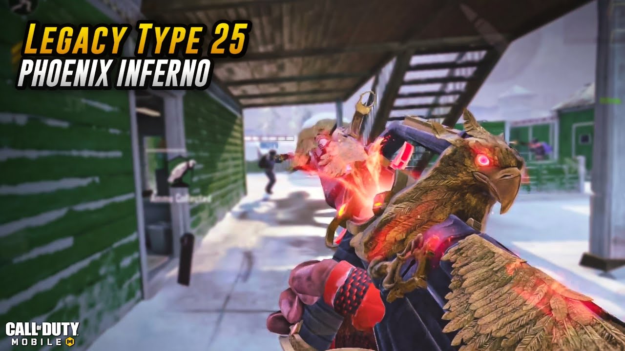 Legacy Type 25 "Phoenix Inferno" Gameplay | Inspection & Kill Effect ...