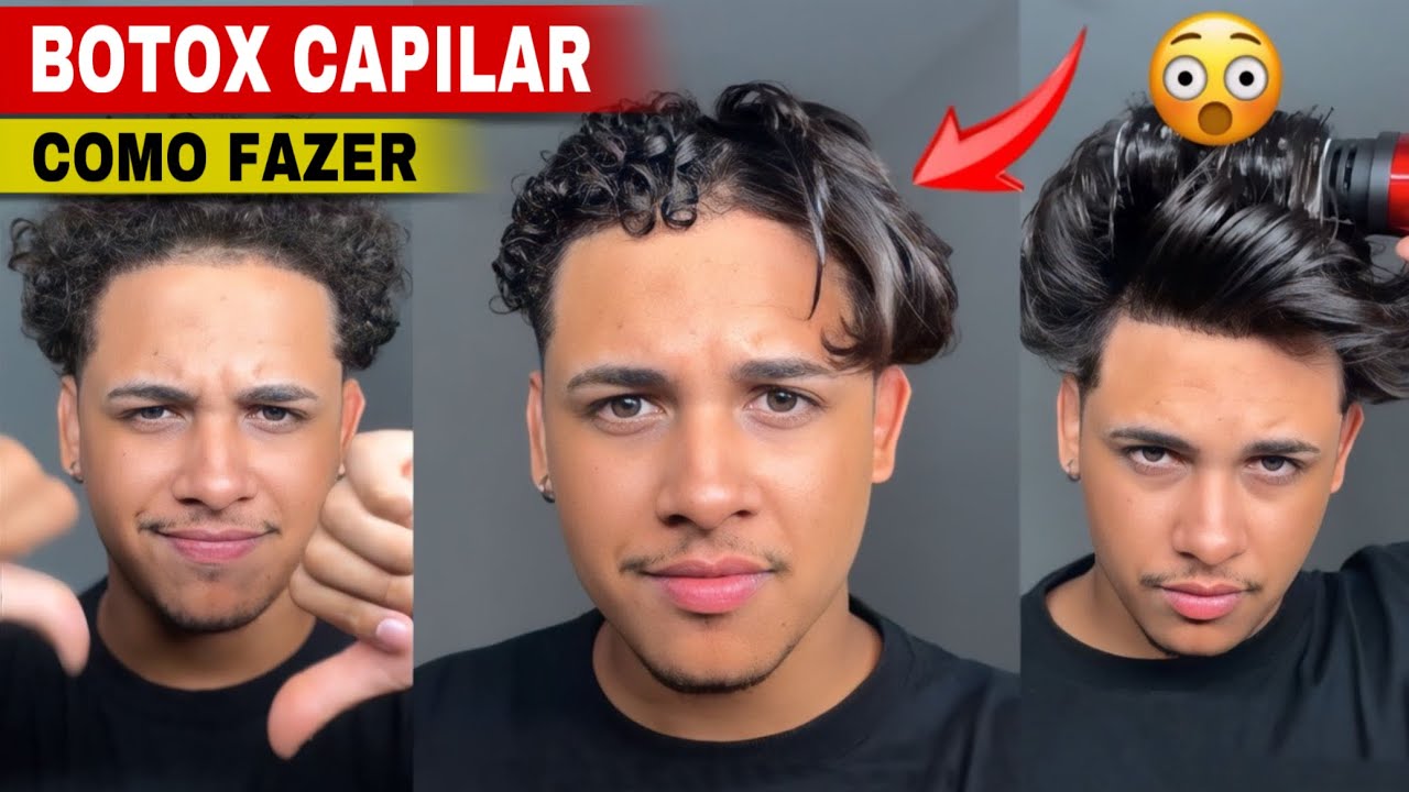 COMO FAZER BOTOX CAPILAR NO CABELO CACHEADO | CABELO ONDULADO | COMO ...
