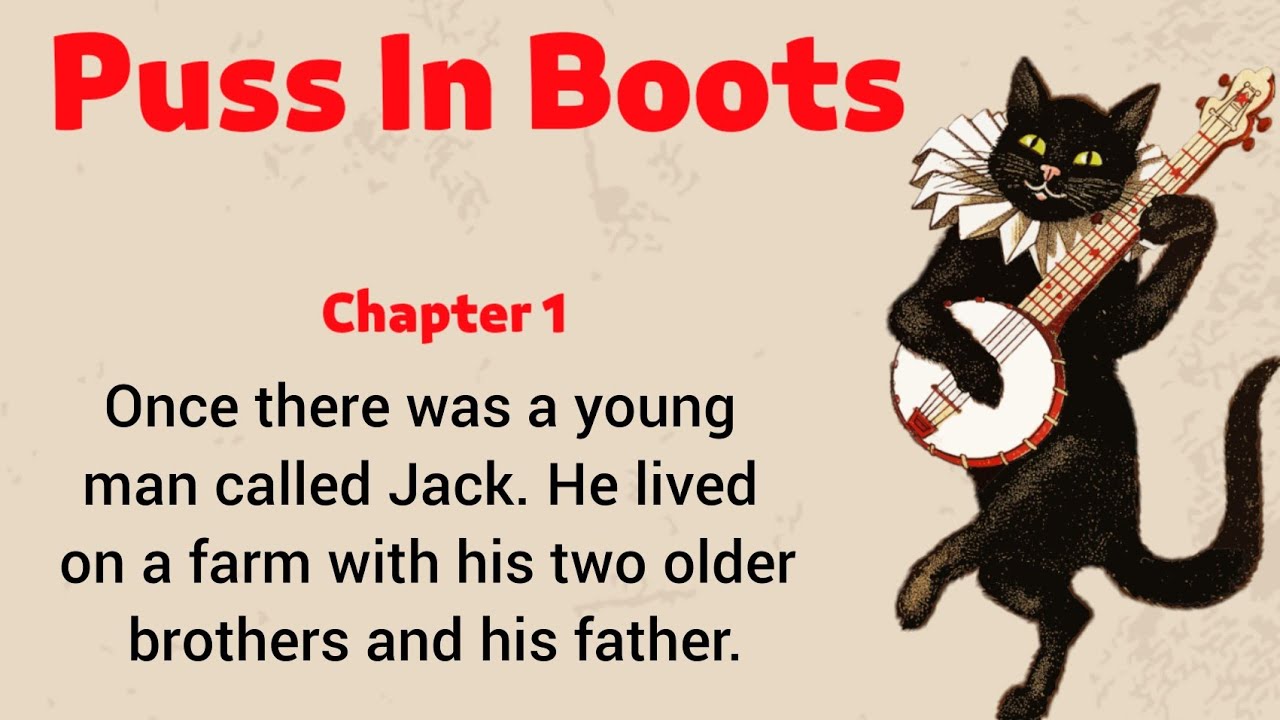 Learn English Through Story👌| Puss In Boots 😱| English Story | Improve ...