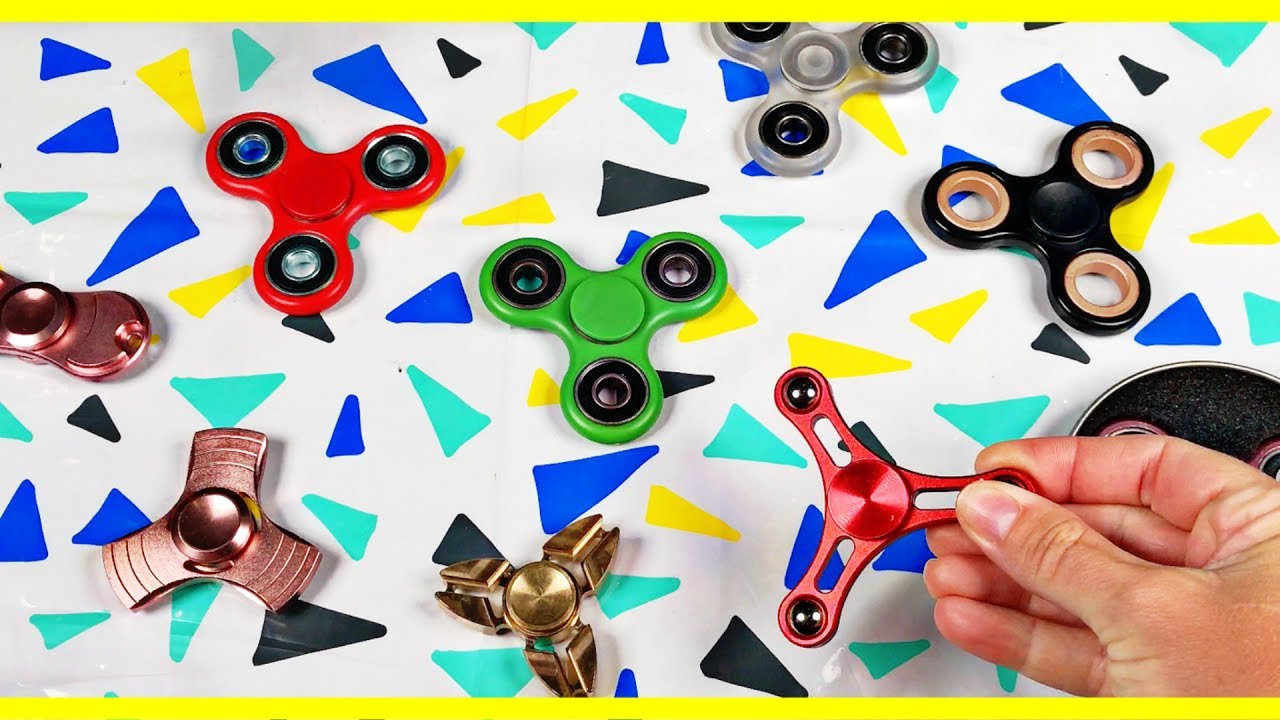 Fidget Spinner Tricks & Reviews - YouTube