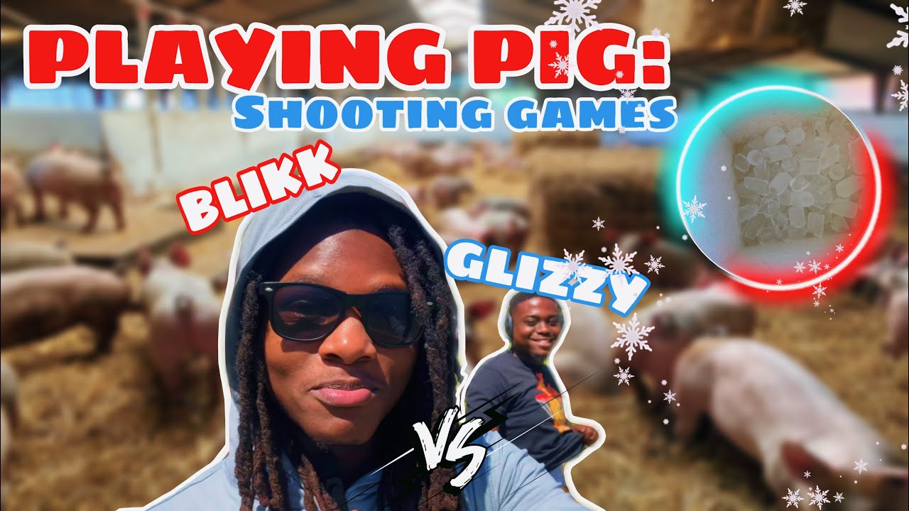 BLIKK vs. @tiglizzy in a game of PIG at the Gun range…(THIS IS WHY YOU ...
