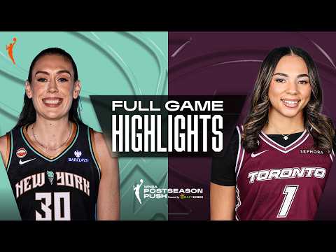 New York Liberty vs. Toronto Tempo | FULL GAME HIGHLIGHTS | September 20, 2026