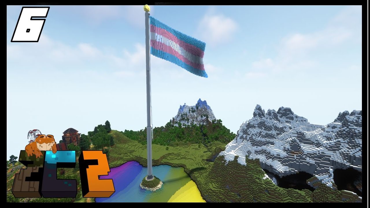 Huge TRANSparent Transgender Pride Flag Shop - Zetacraft 2.6 ...