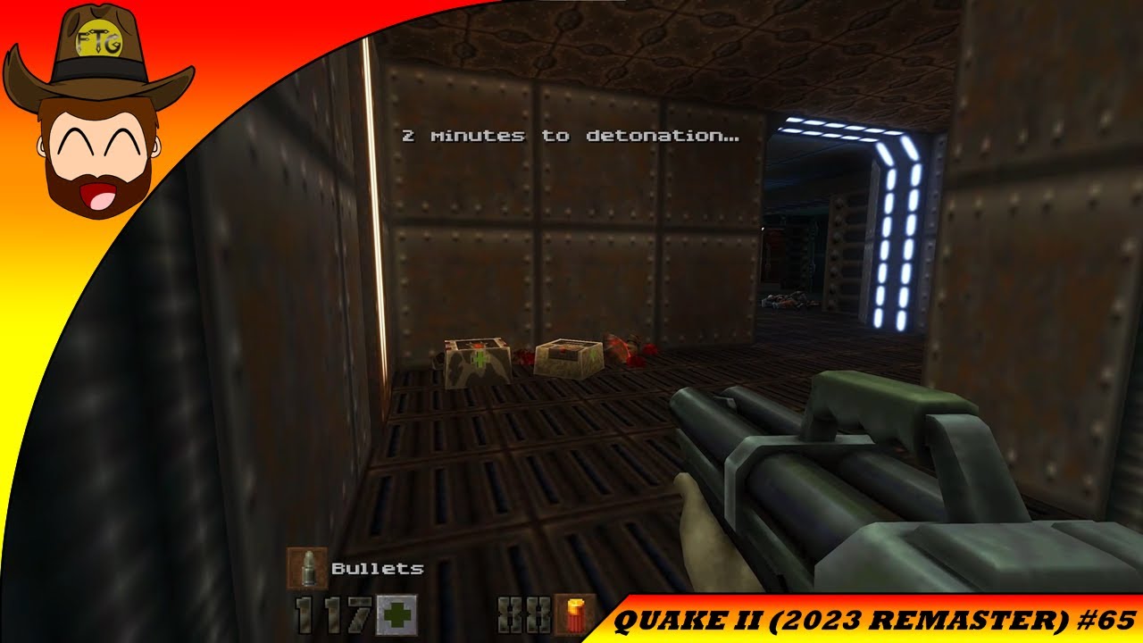 Quake II (2023 Remaster) part 65 - We are putting Samus too shame at ...