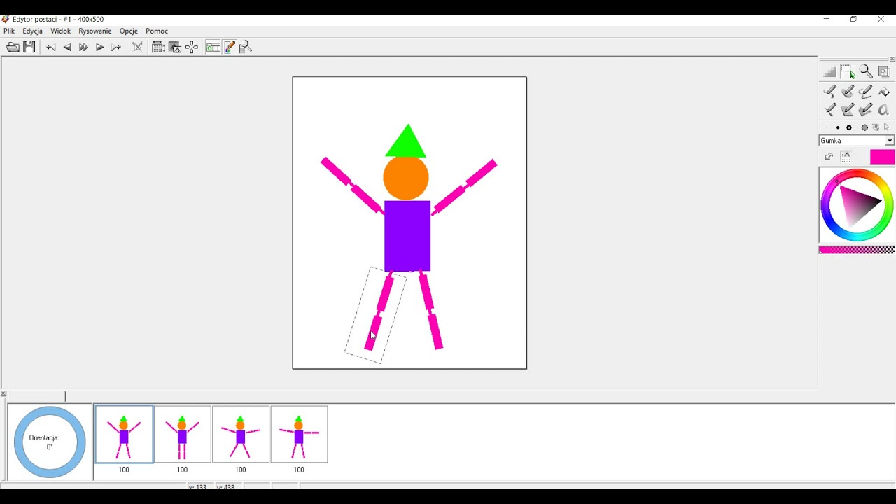 Logomocja cw5 Dodajemy klatki do animacji - YouTube