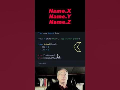 TWO ways to do enumerations in MODERN Python 🐍 #shorts #python - YouTube