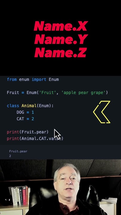 Two Ways To Do Enumerations In Modern Python π Shorts Python Youtube