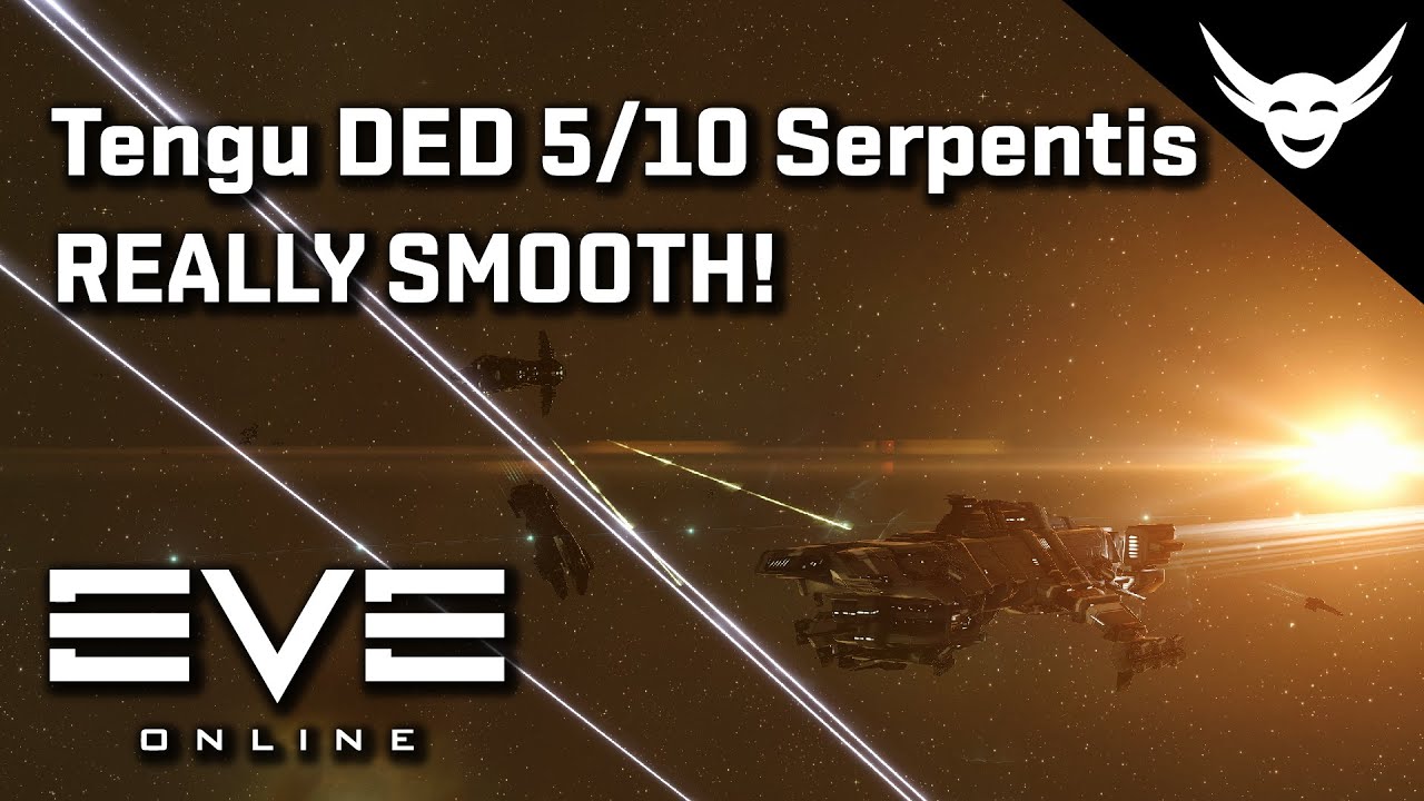 EVE Online - Cheap Tengu Serpentis DED 5/10 Lowsec - YouTube