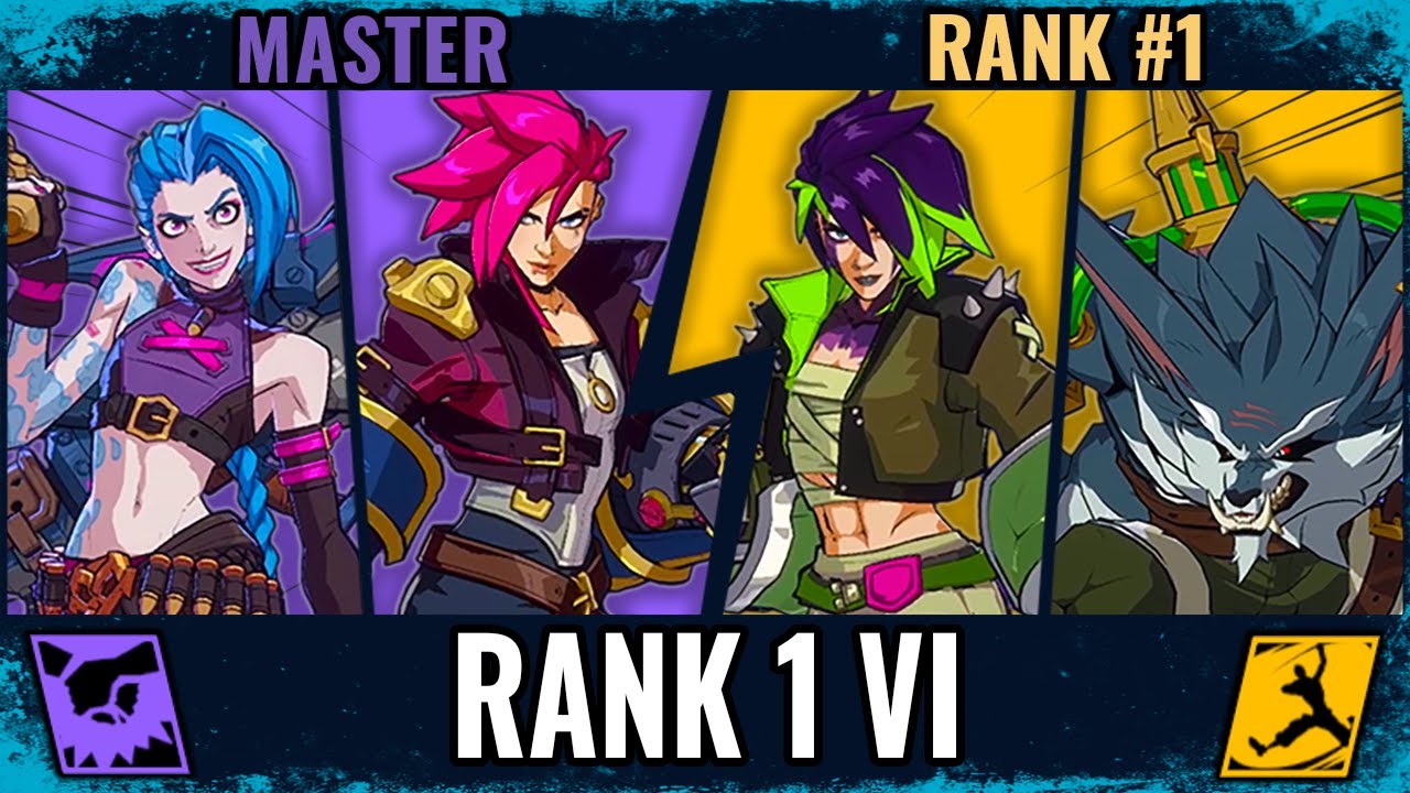 RANK 1 VI – [Master] Vi Jinx VS Vi Warwick [Rank #1] | 2XKO - YouTube