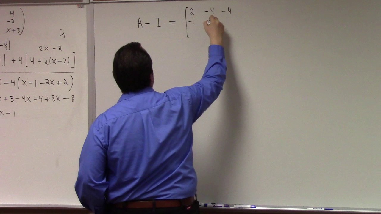 Abstract Algebra II: rational and Jordan form of matrix, 4-14-17 - YouTube