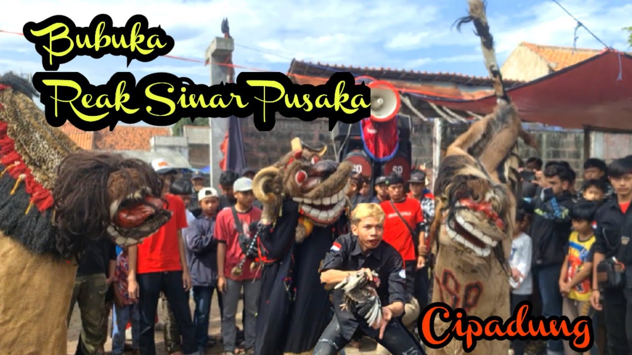 Langsung Kesurupan || Kidung Bubuka Sebelum pentas || Seni Reak SINAR ...