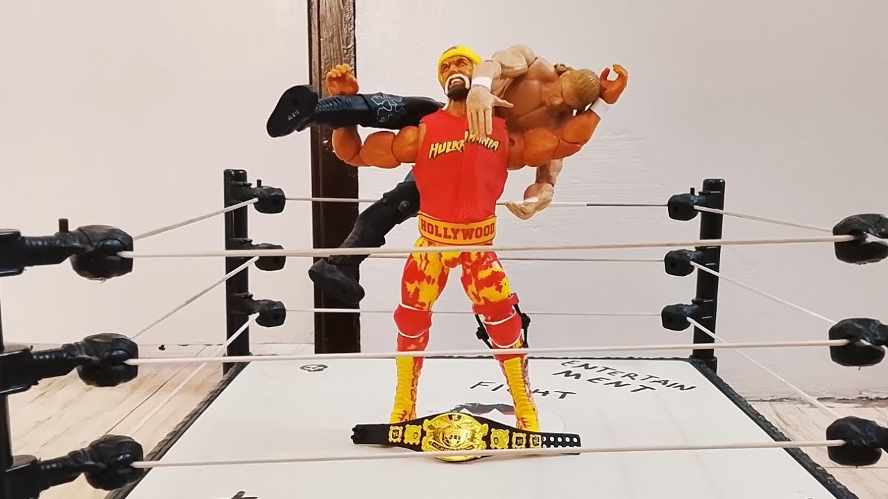 Hulk Hogan vs Triple H for the world wrestling championship - YouTube