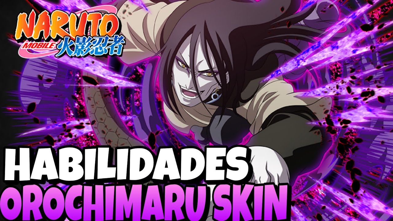 Naruto Mobile: Habilidades do Orochimaru Skin SR 🐍 [BR-LR] - YouTube
