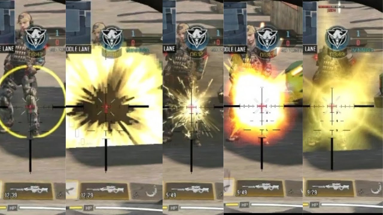All the *NEW* hitmarker effects in season 6 codm - YouTube