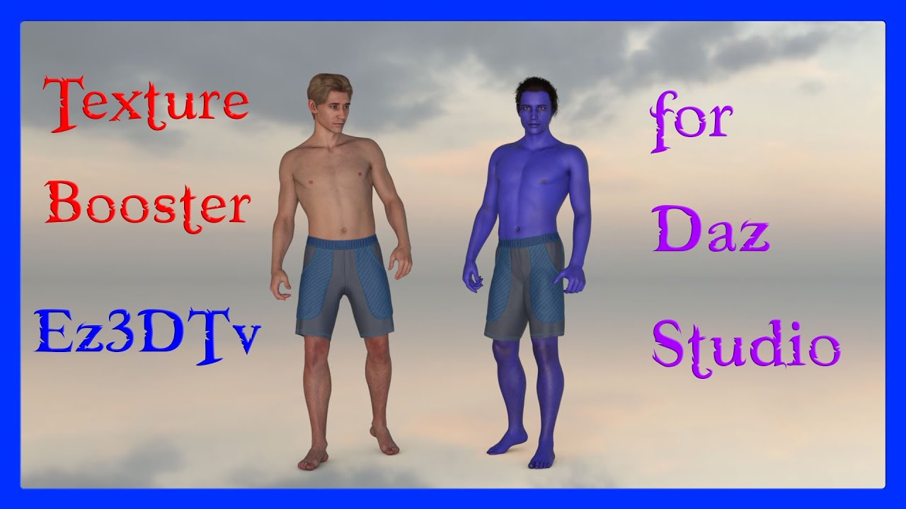 Texture Booster Utility for Daz Studio | Ez3DTv - YouTube