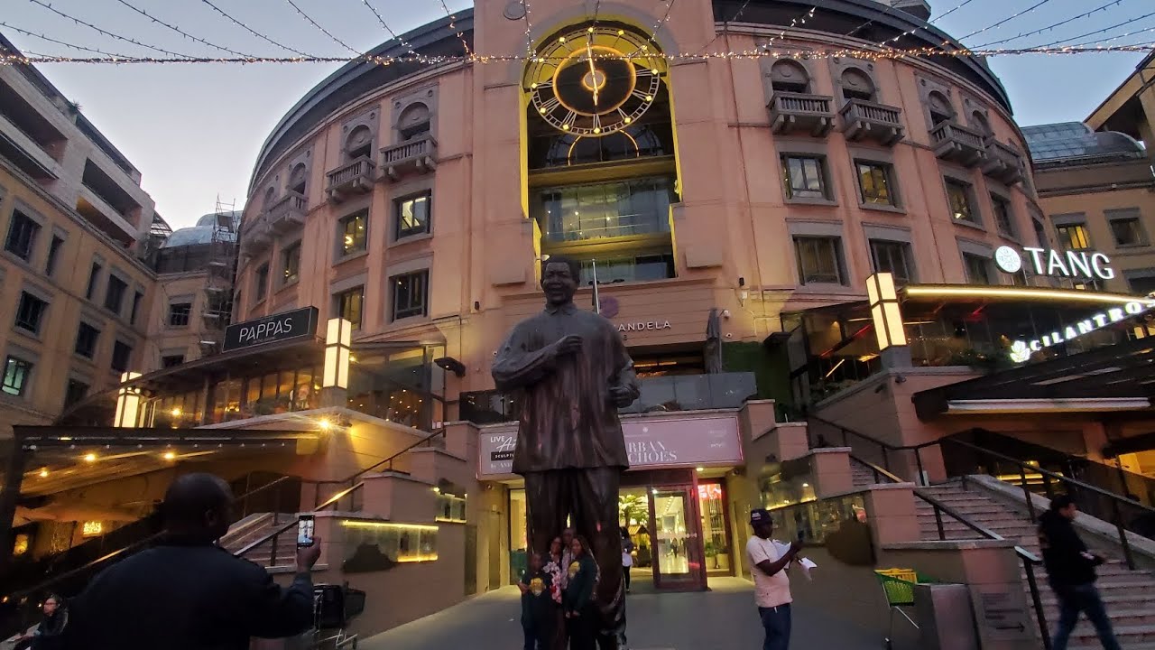 Nelson Mandela Square, Sandton, South Africa 🇿🇦 - YouTube