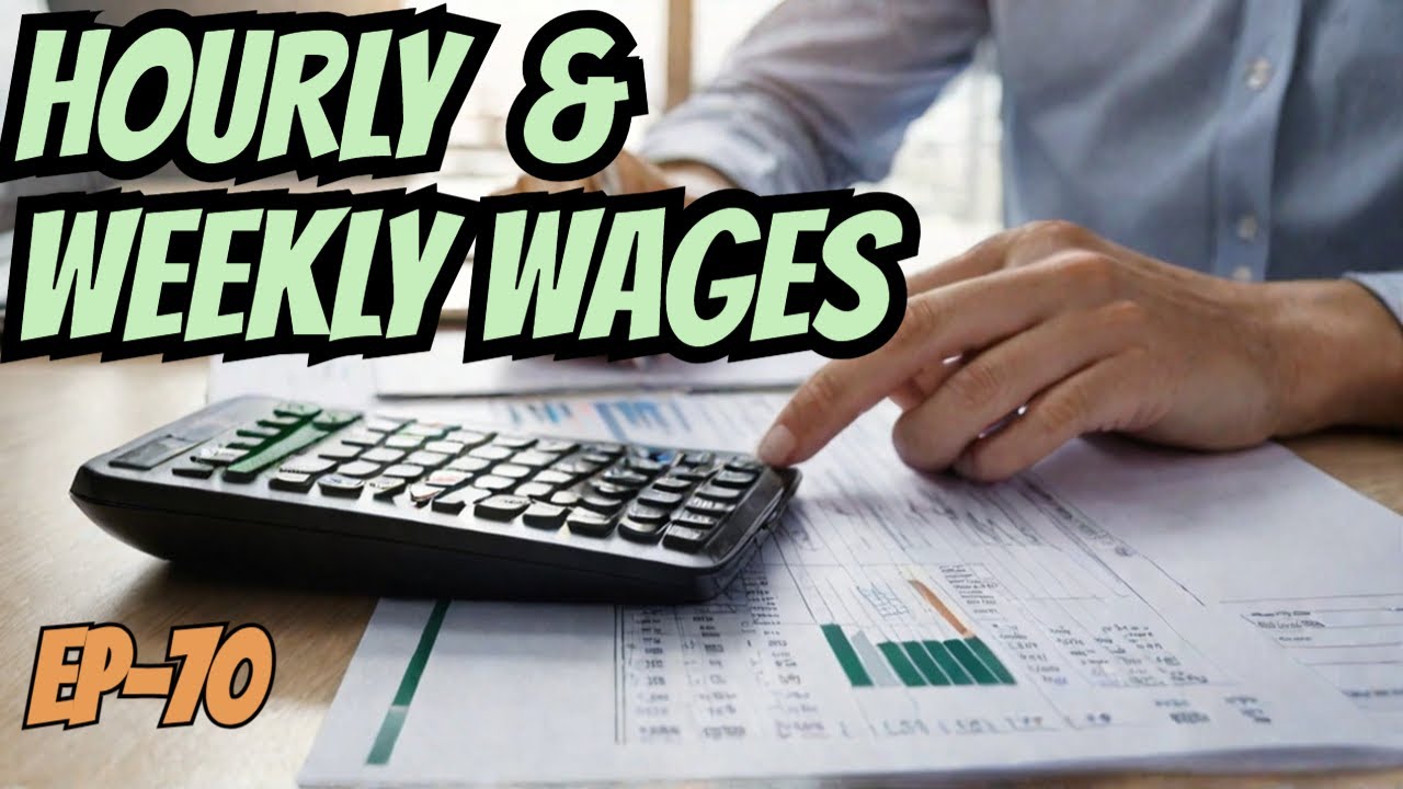 Boost Excel Skills: Master Hourly and Weekly Salary Calculations! - YouTube