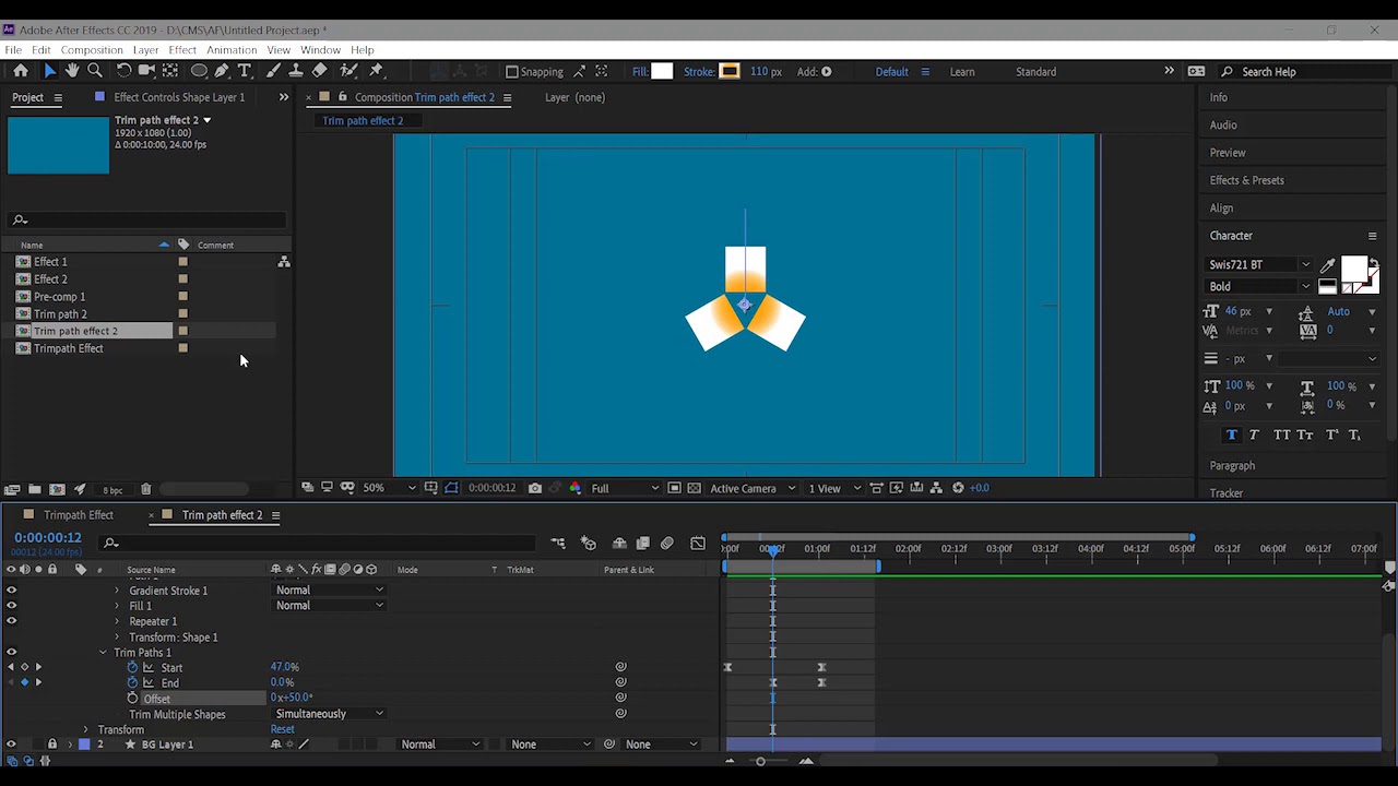 Trim Path In After Effect For Motion Graphics Trim Path 2 YouTube Trim Path In After Effect For Motion Graphics Trim Path 2 YouTube