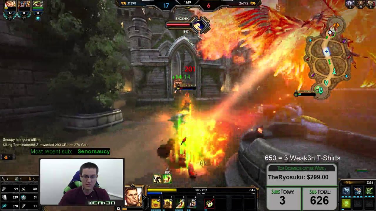 UNBEATABLE 3v3 joust team comp - Smite - Weak3n - YouTube