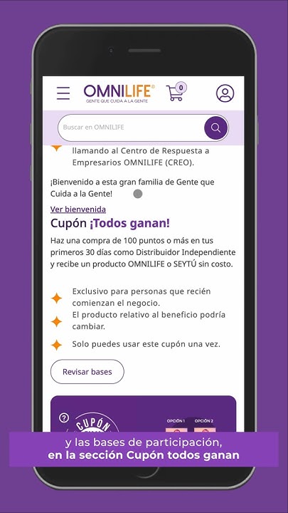 Cómo consultar el producto de cupón todos ganan – Tutoriales portal OMNILIFE - YouTube
