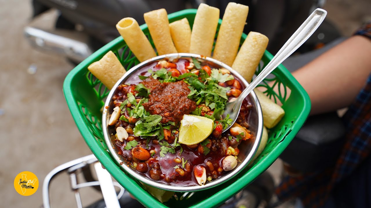 Bhavnagar Special Sprout Bateta Bhungara Rs. 30/- Only l Gujarat Street ...