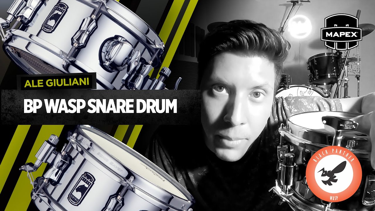 MAPEX BP WASP TEST+UNBOXING BY ALE GIULIANI - YouTube