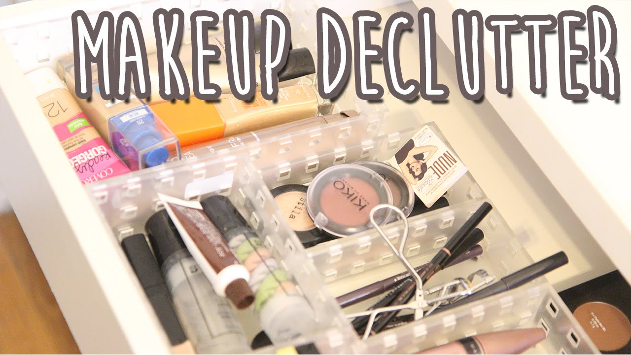 Huge Makeup Collection Declutter Living Minimally Youtube