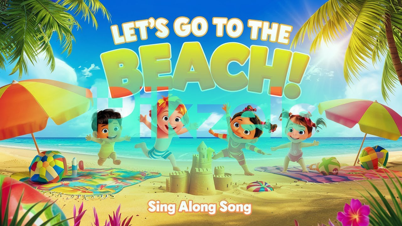Let’s Go to the Beach! | Fun Beach Day Adventure for Kids | Sandcastles ...