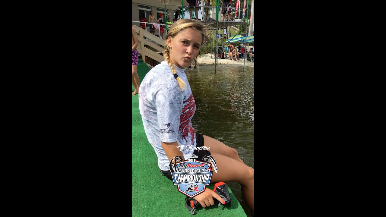 Océane Corbet - France - Flyboard World Cup 2016 - Qualification Run ...