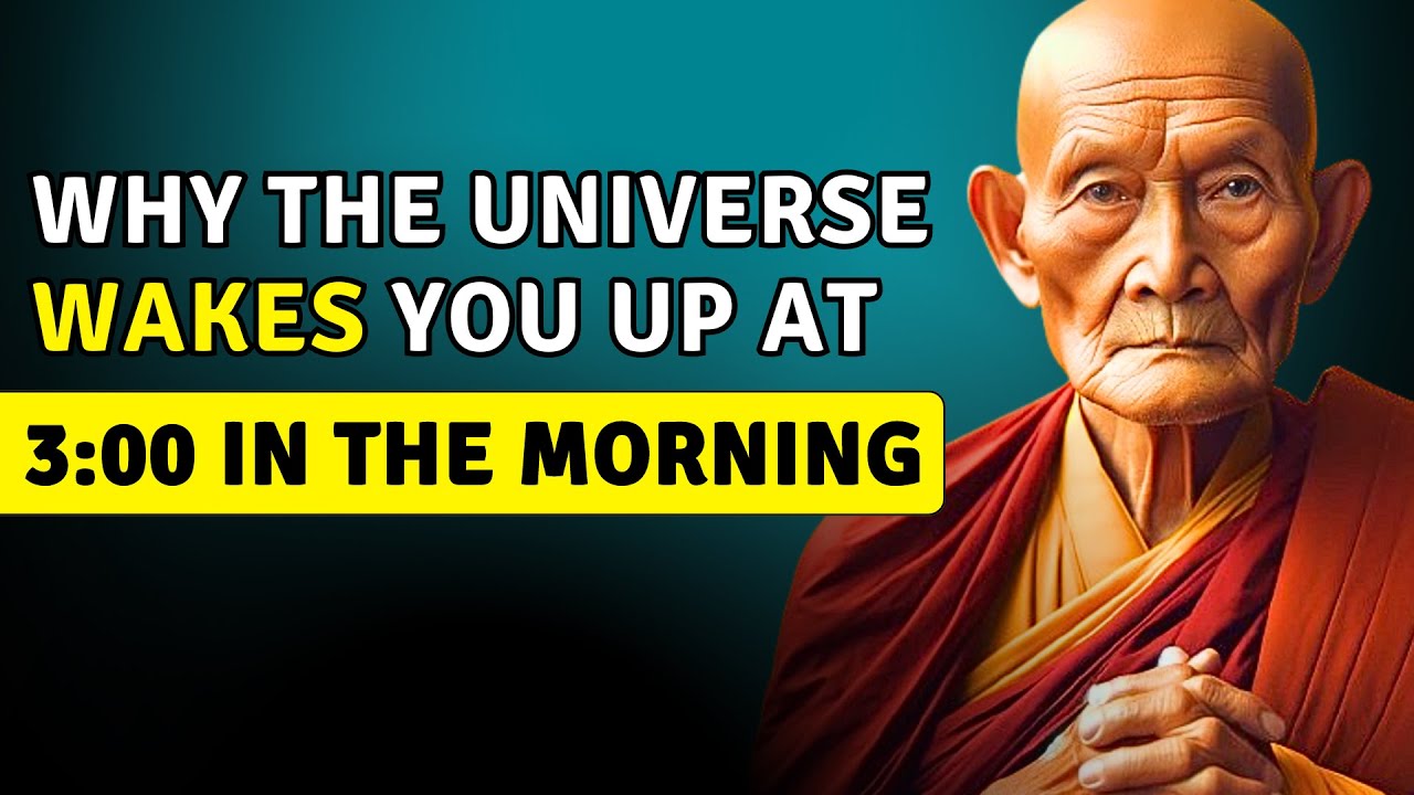 The UNIVERSE is waking you up at 3 AM for a Reason - Zen Story - YouTube