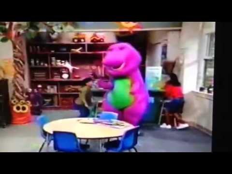 Barney comes to life (Bunches of Boxes!) - YouTube