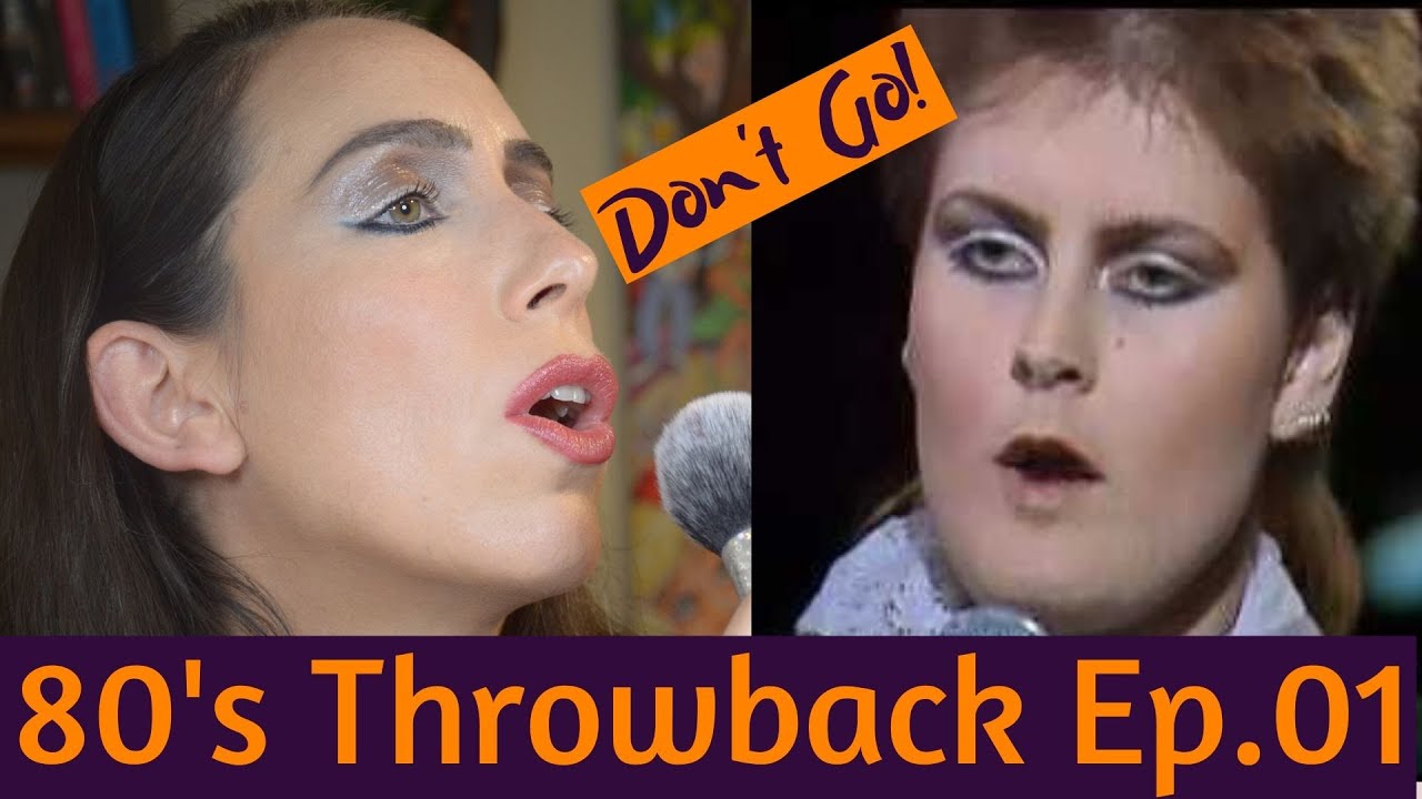 80's THROWBACK EP.01 | Recreating Alison Moyet's Makeup look | 80's transformation makeup ...