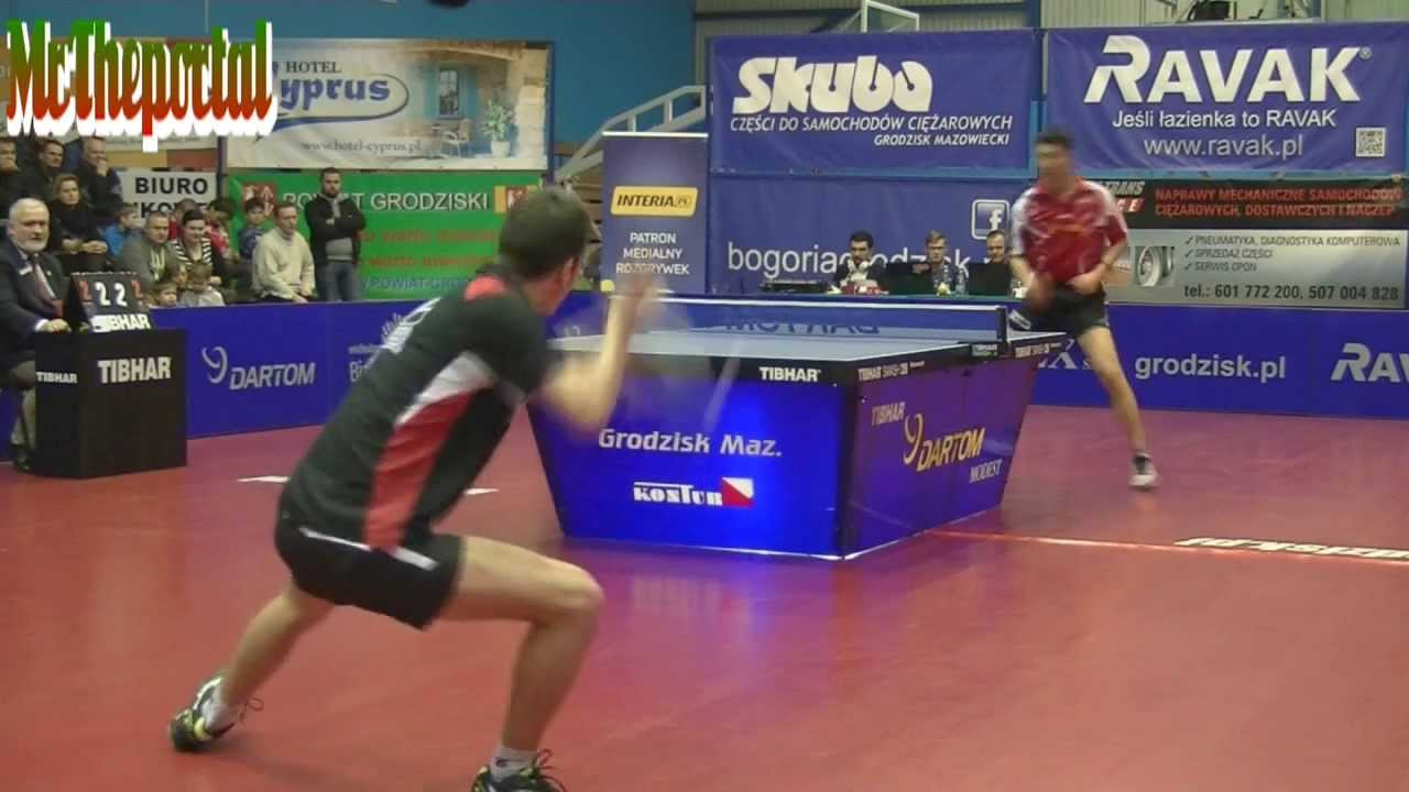 Oh Sang Eun Vs Enzo Angles (Ettu Cup 2013) | TableTennisDaily